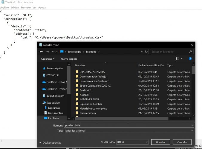#Novedades Power BI Octubre’19. Archivos PBIDS